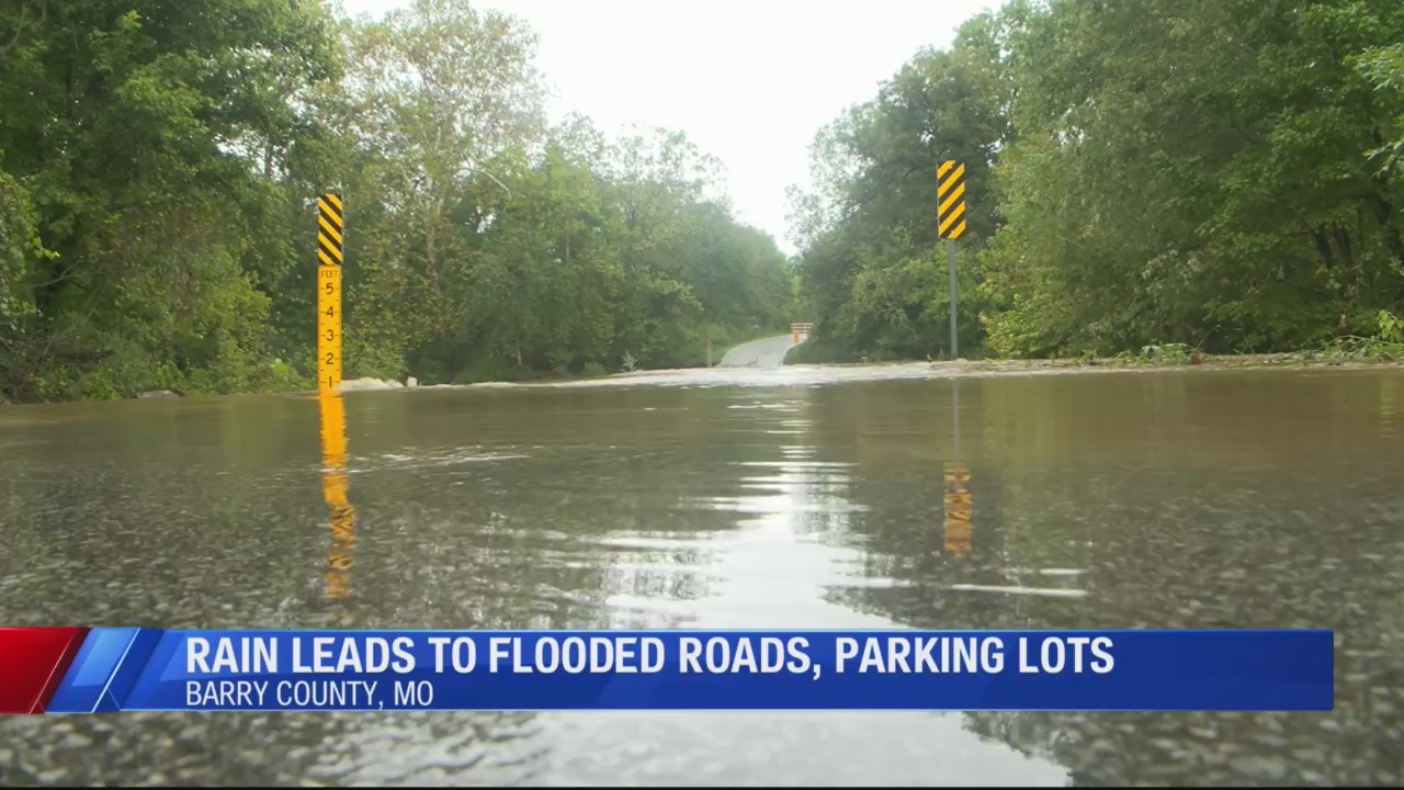Heavy rain causes flooding, road closures in Barry County – KOLR ...