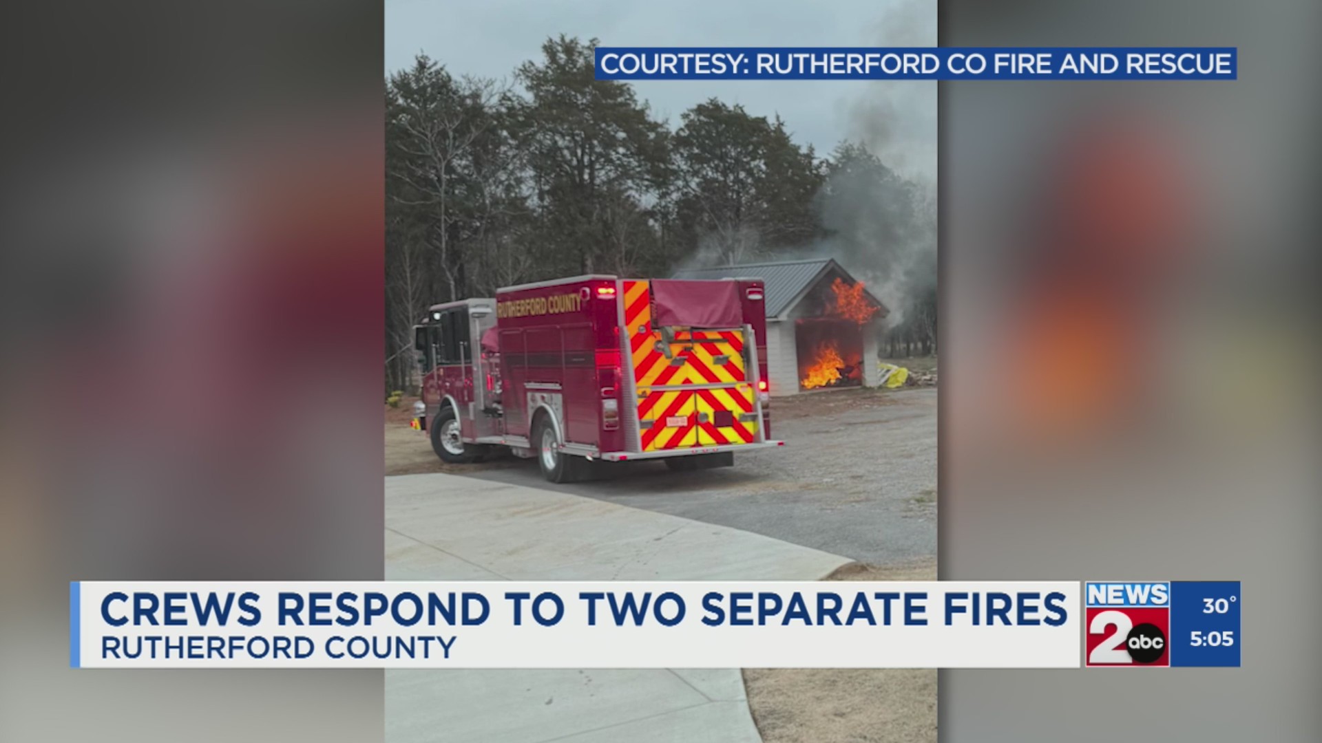 Crews respond to separate fires in Rutherford County – WKRN News 2