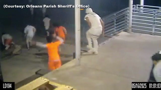 VIDEO: Inmates run from Orleans Justice Center – WGNO