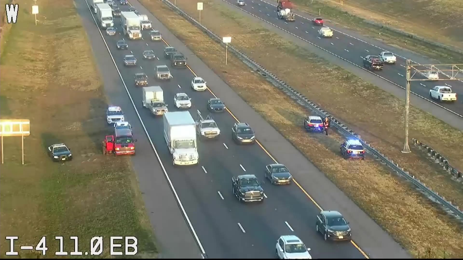 6 detained, 3 run from police after traffic stop on I-4: FHP – WFLA