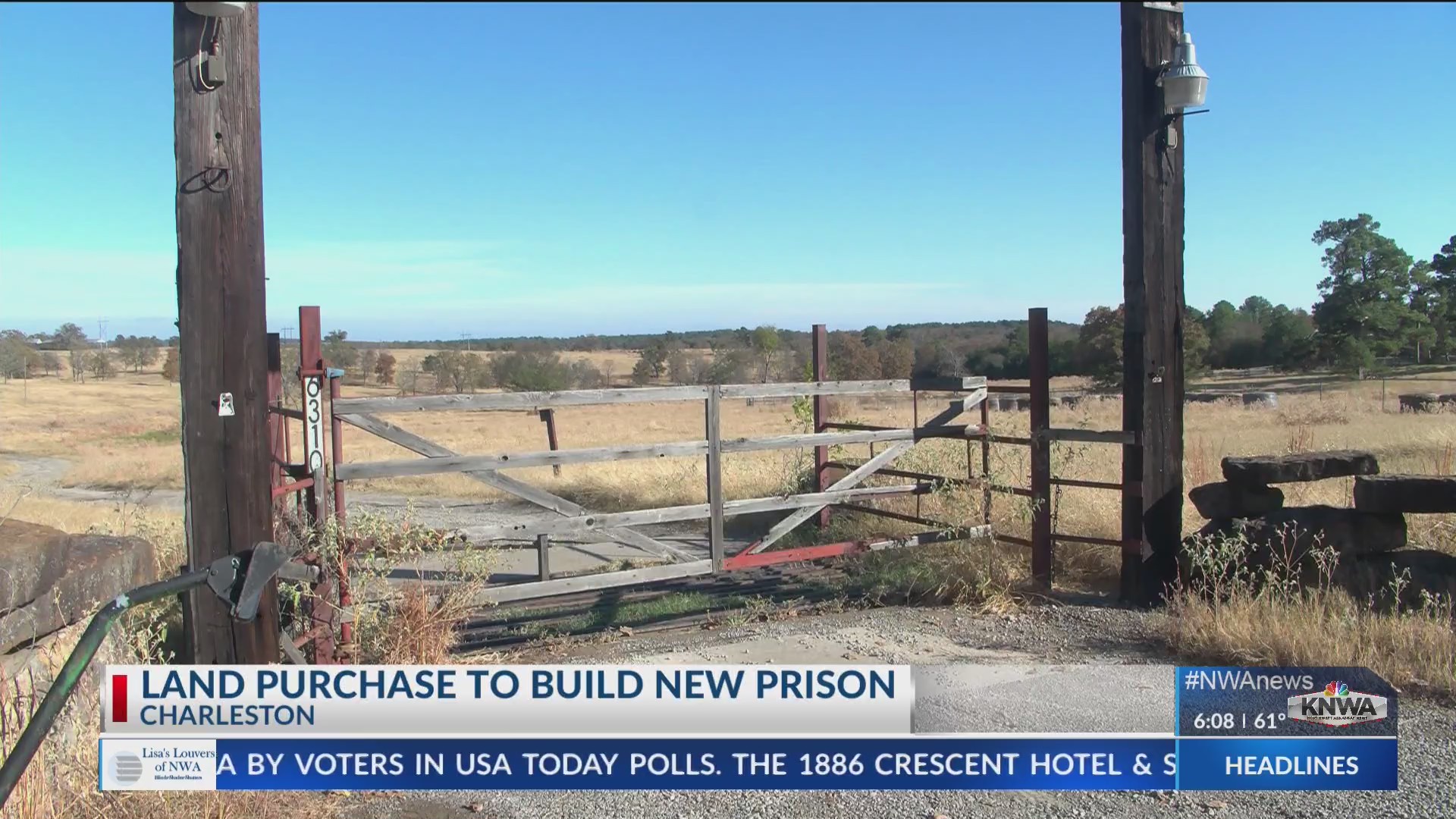 Arkansas officials announce land purchase to build new prison in ...