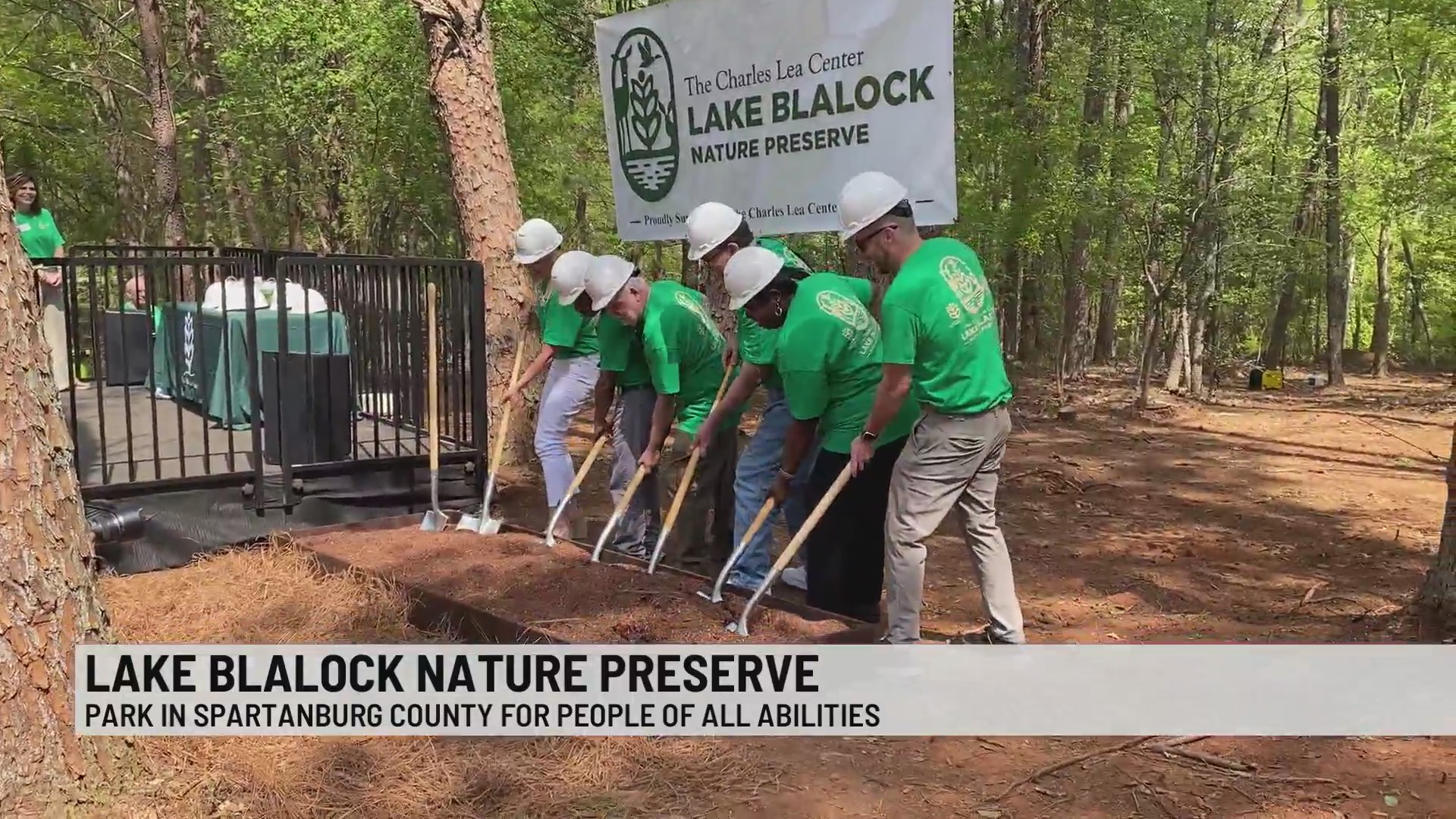 Charles Lea Center breaks ground accessible nature preserve – WSPA 7NEWS