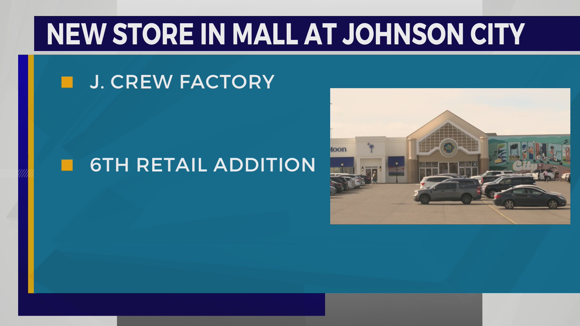 J. Crew Factory to open store in The Mall at Johnson City – WJHL | Tri ...