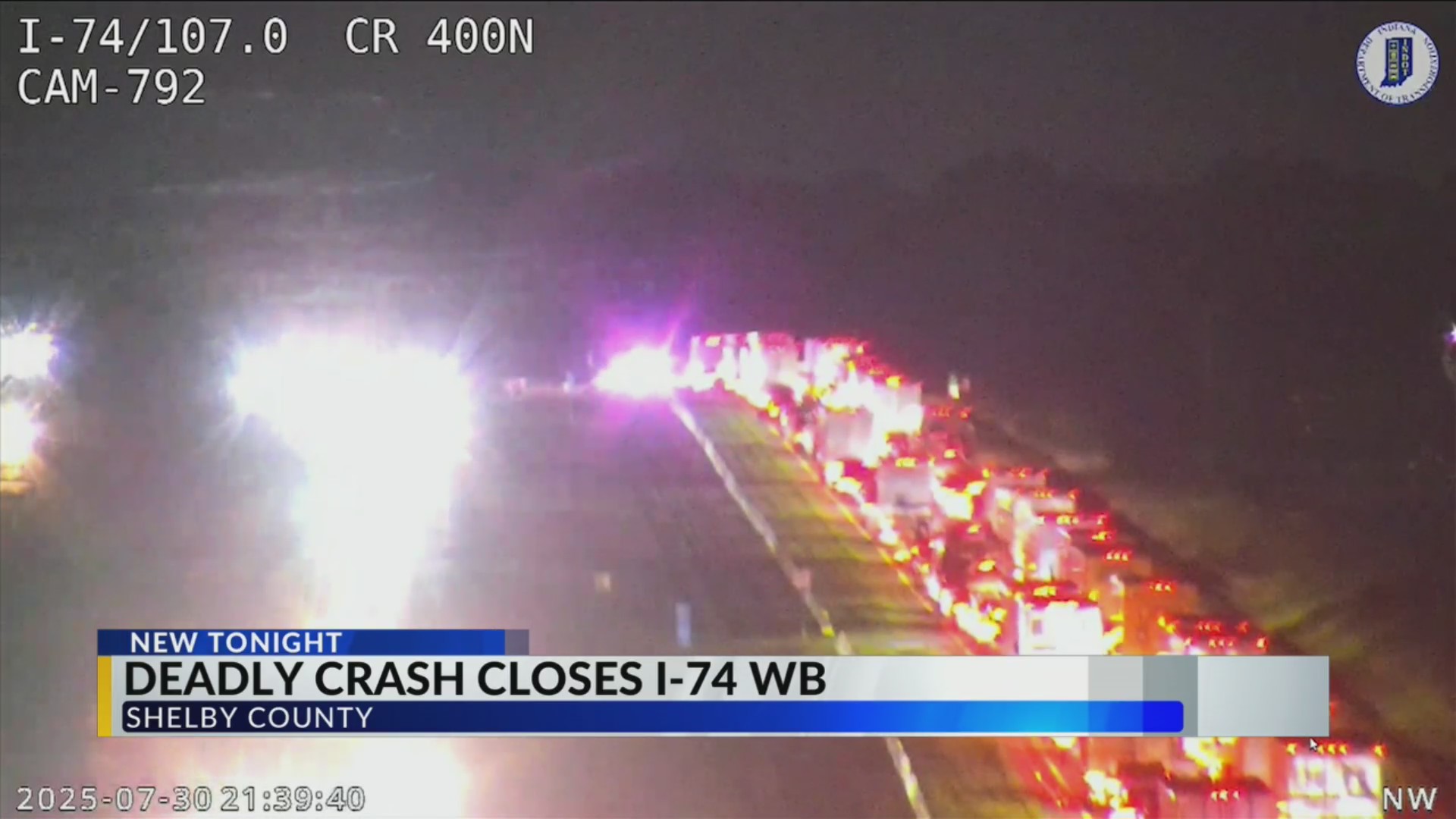 Authorities investigating fatal crash on Interstate 74 in Shelby County ...