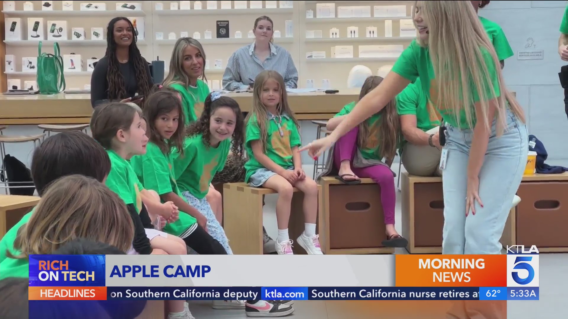 Did you know Apple hosts a free camp for kids? – KTLA