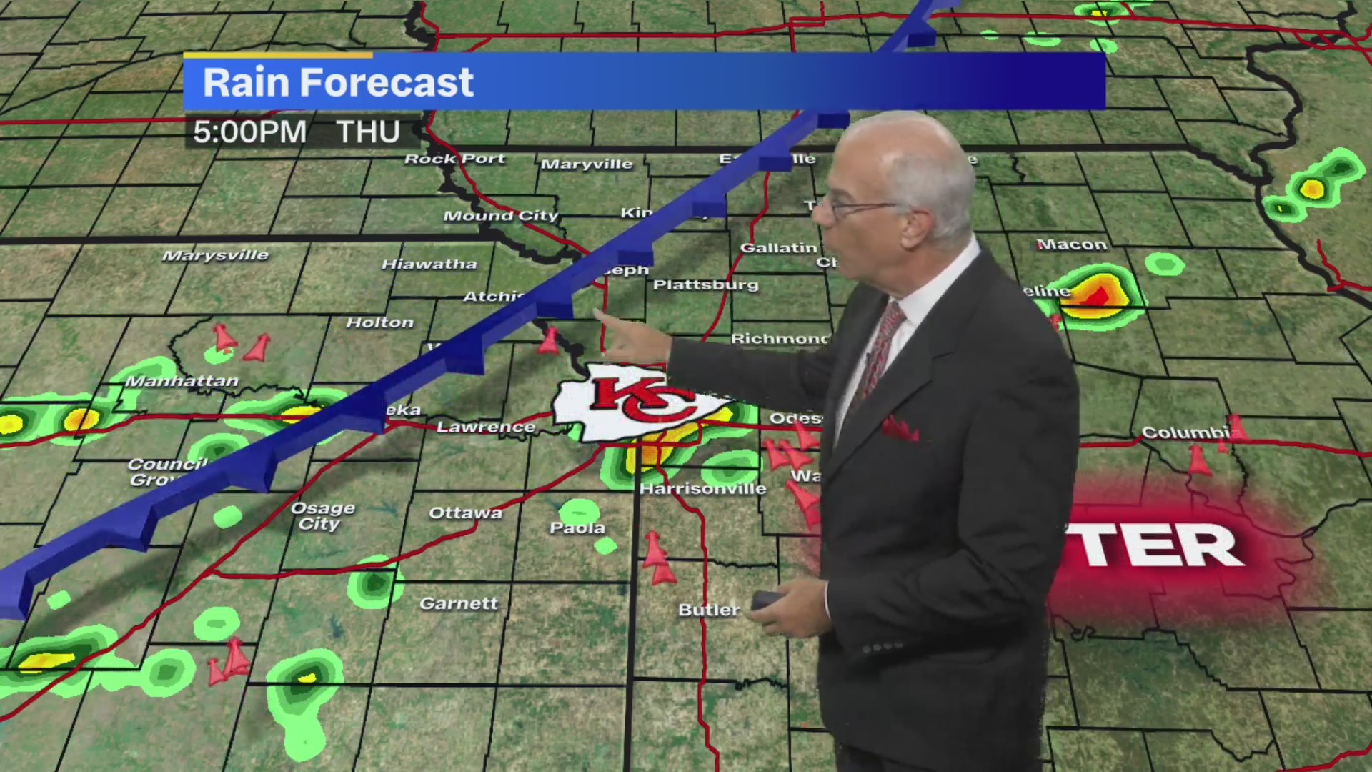 Wednesday night forecast – FOX 4 Kansas City WDAF-TV | News, Weather ...