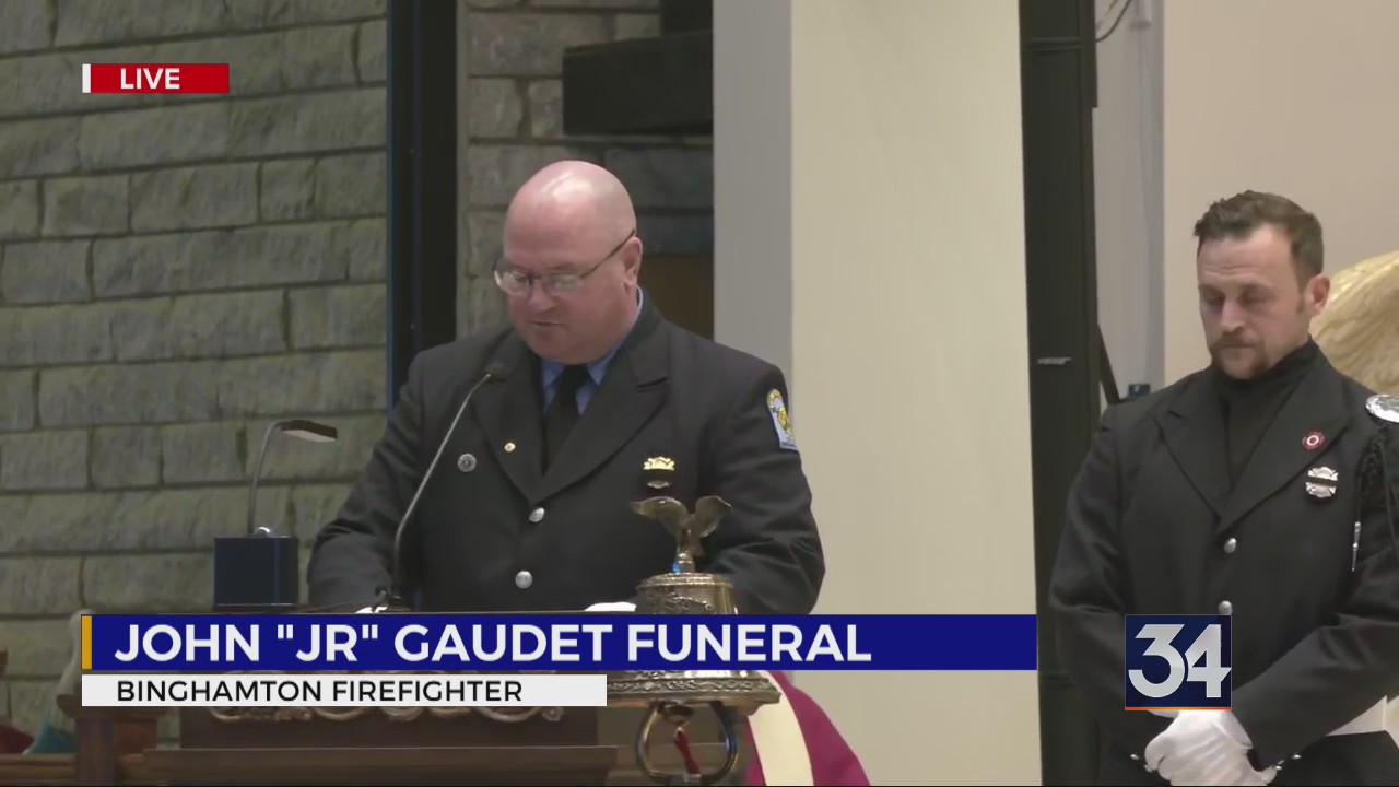 Full funeral service for Binghamton Firefighter John JR Gaudet – WIVT ...