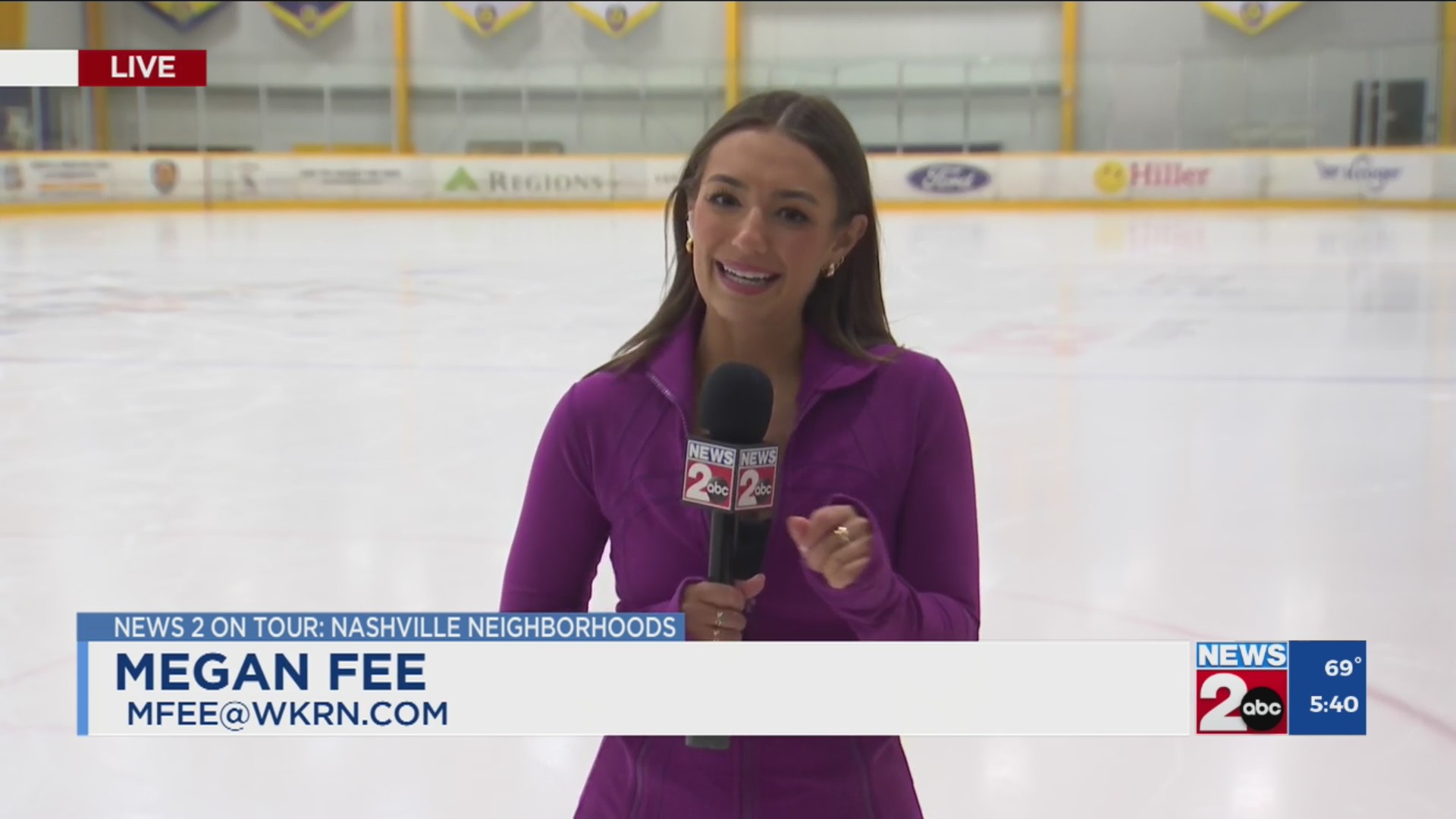 Megan Fee laces up her skates for GMN – WKRN News 2