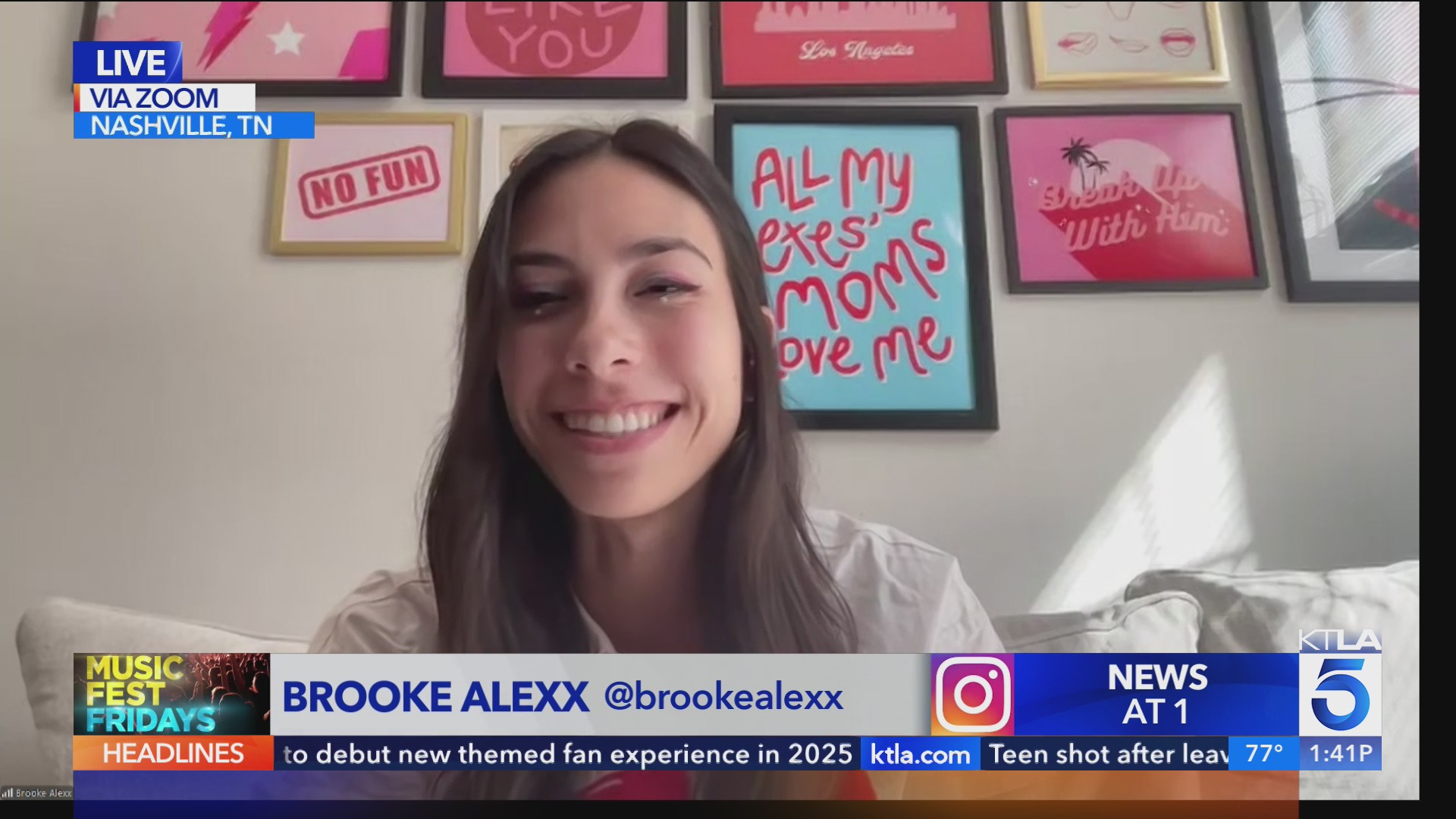 Music Fest Fridays: Brooke Alexx performs ‘Younger Guys’ – KTLA