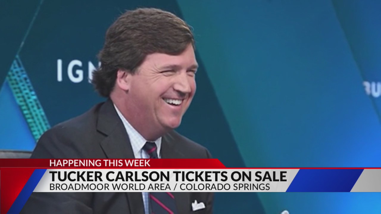 Tucker Carlson bringing live tour to Colorado Springs – FOX21 News Colorado