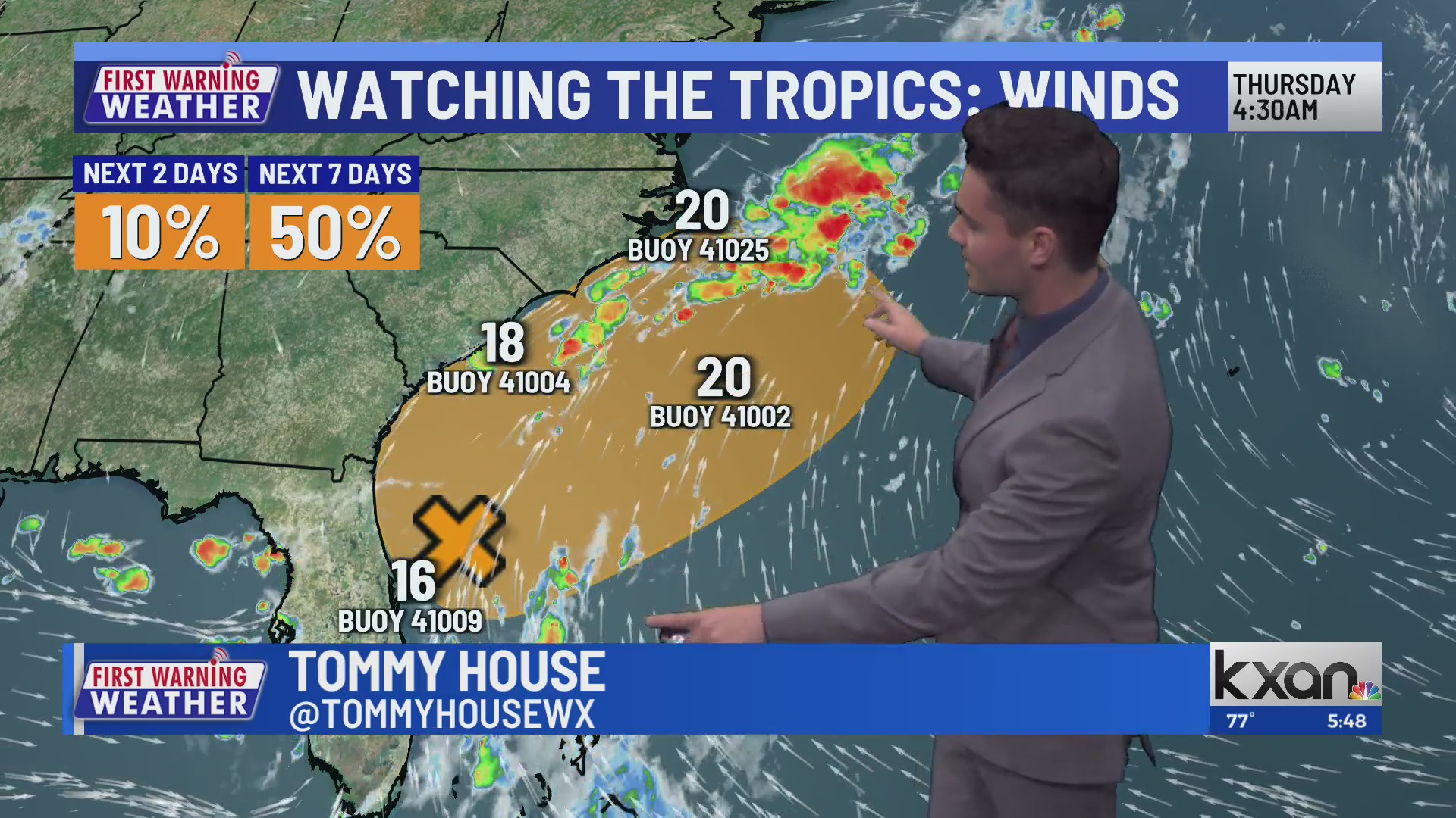First Warning Weather Early Morning Forecast with Meteorologist Tommy ...