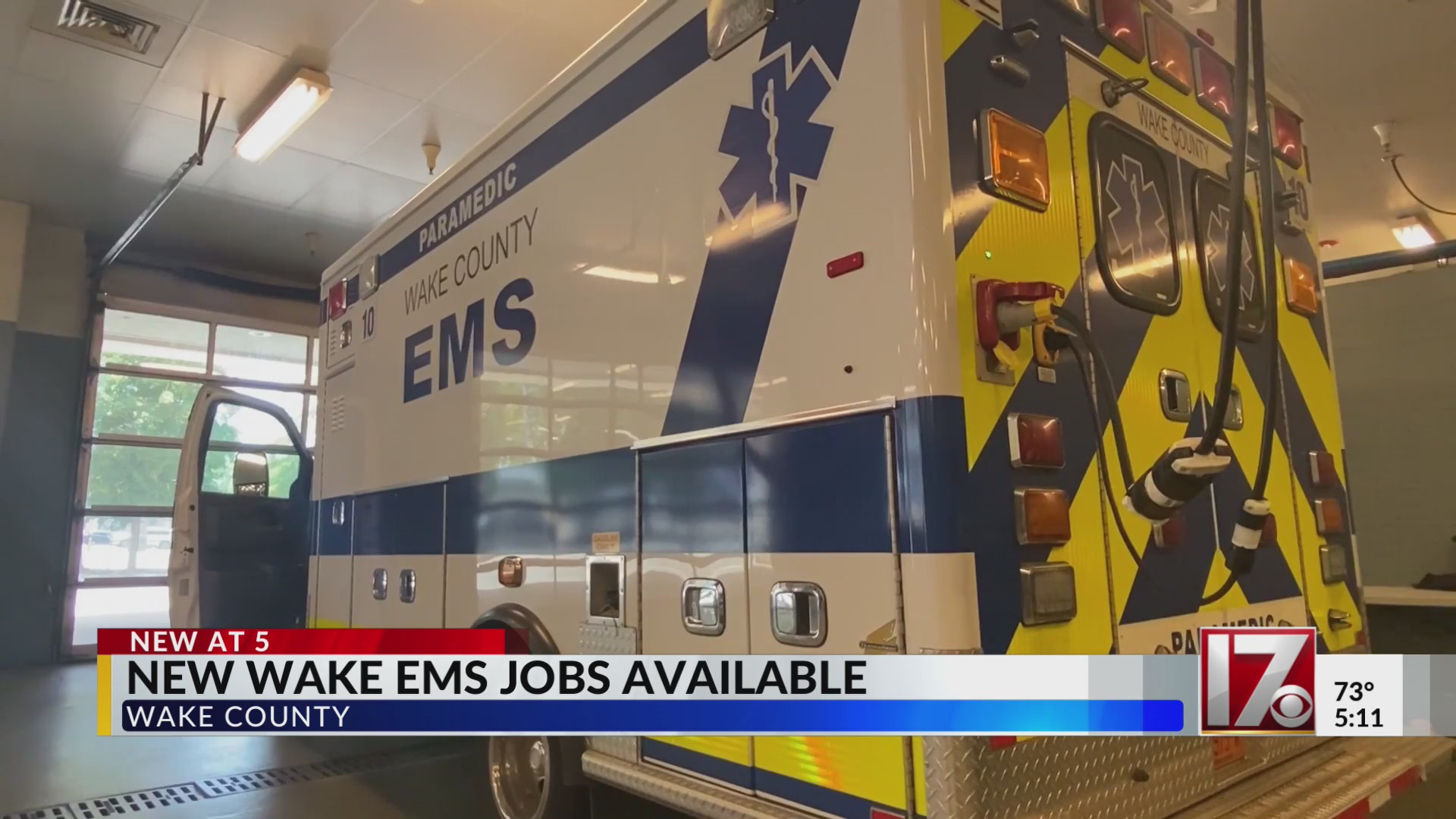 Wake County’s growth sparks need for more EMS jobs – CBS17.com