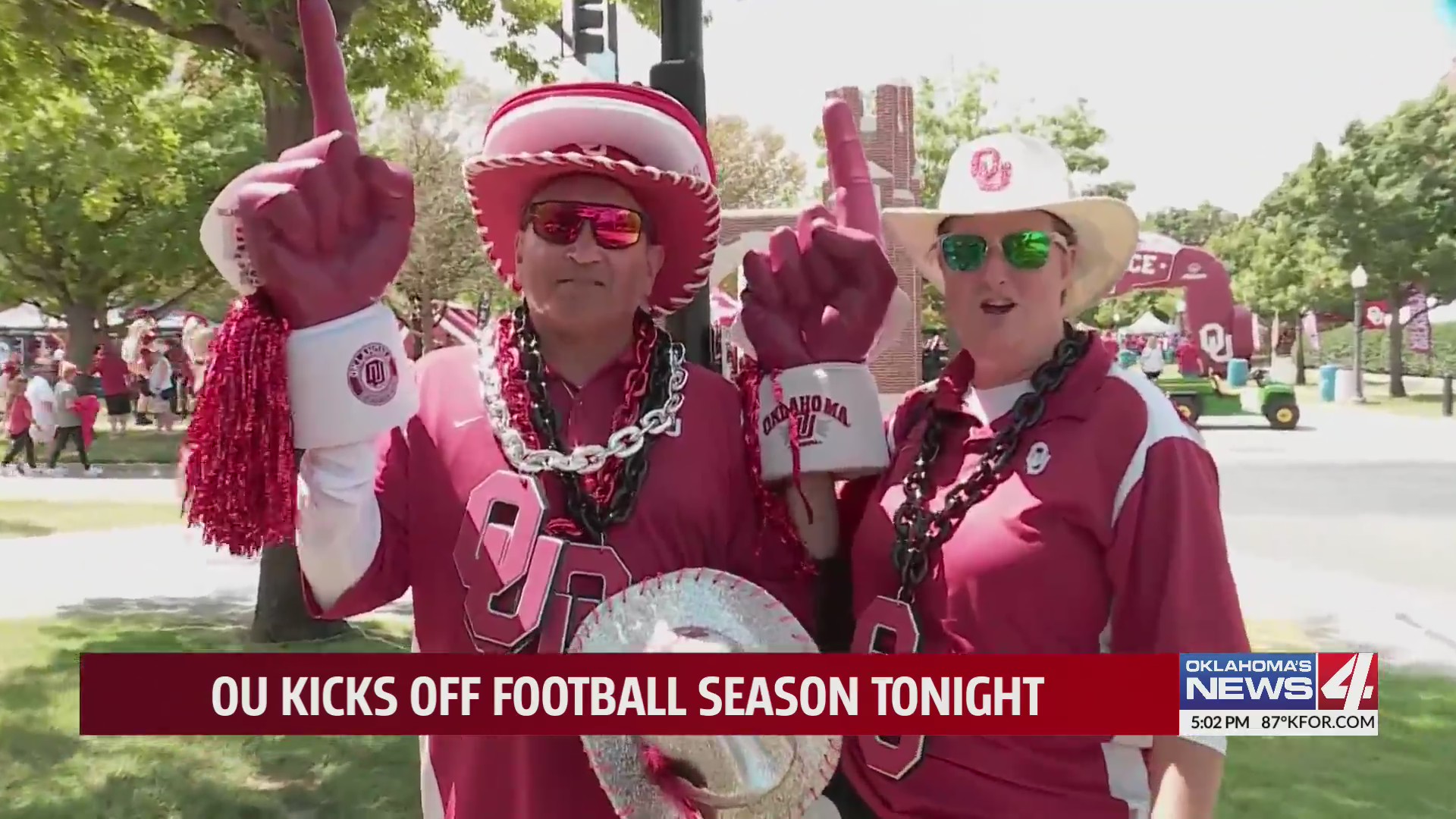 OU kicks off football season tonight – KFOR.com Oklahoma City