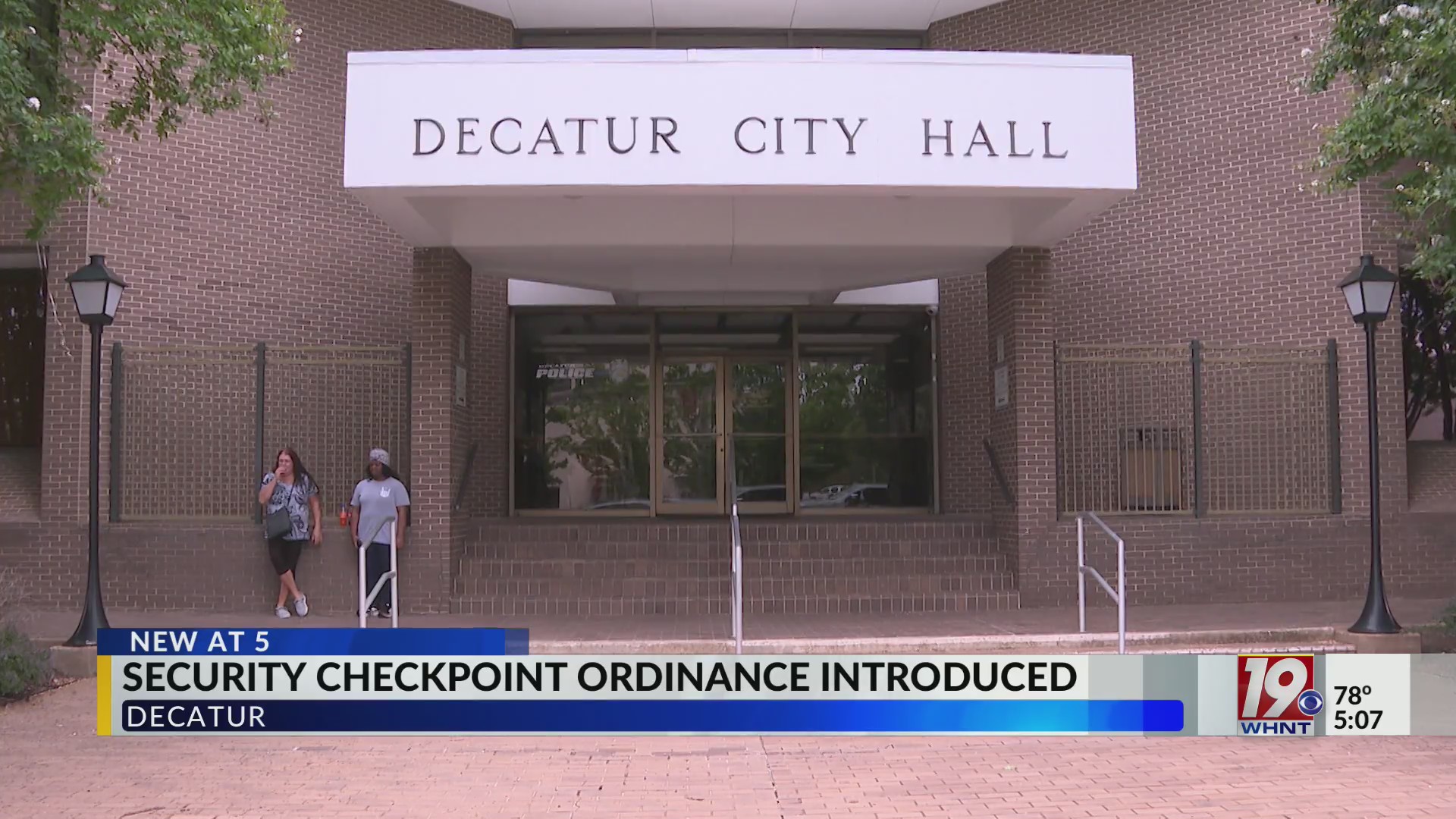 Security Checkpoint Ordinance Introduced | June 17, 2025 | News 19 at 5 ...