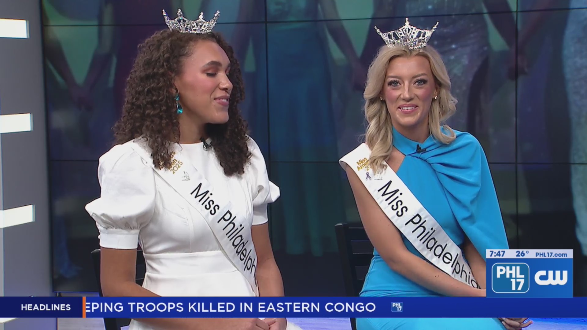 Miss Philadelphia and Miss Philadelphia Teen 2025 stop by PHL17 – PHL17.com