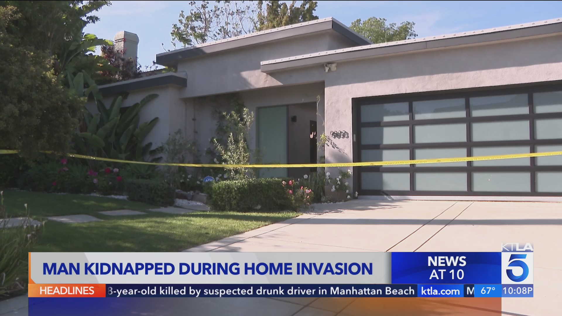 Man kidnapped from West LA home, dropped off 22 mi. away – KTLA