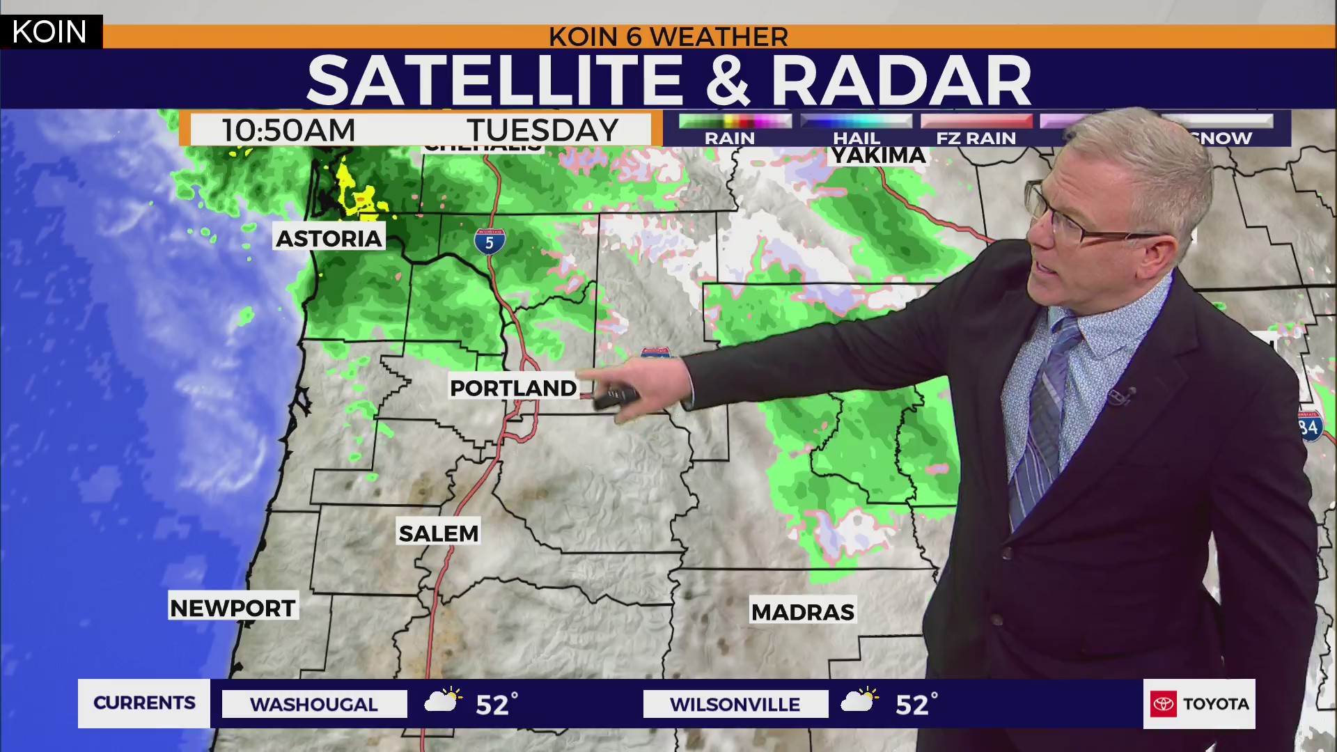 Weather Forecast: Rain Ending Today – KOIN.com