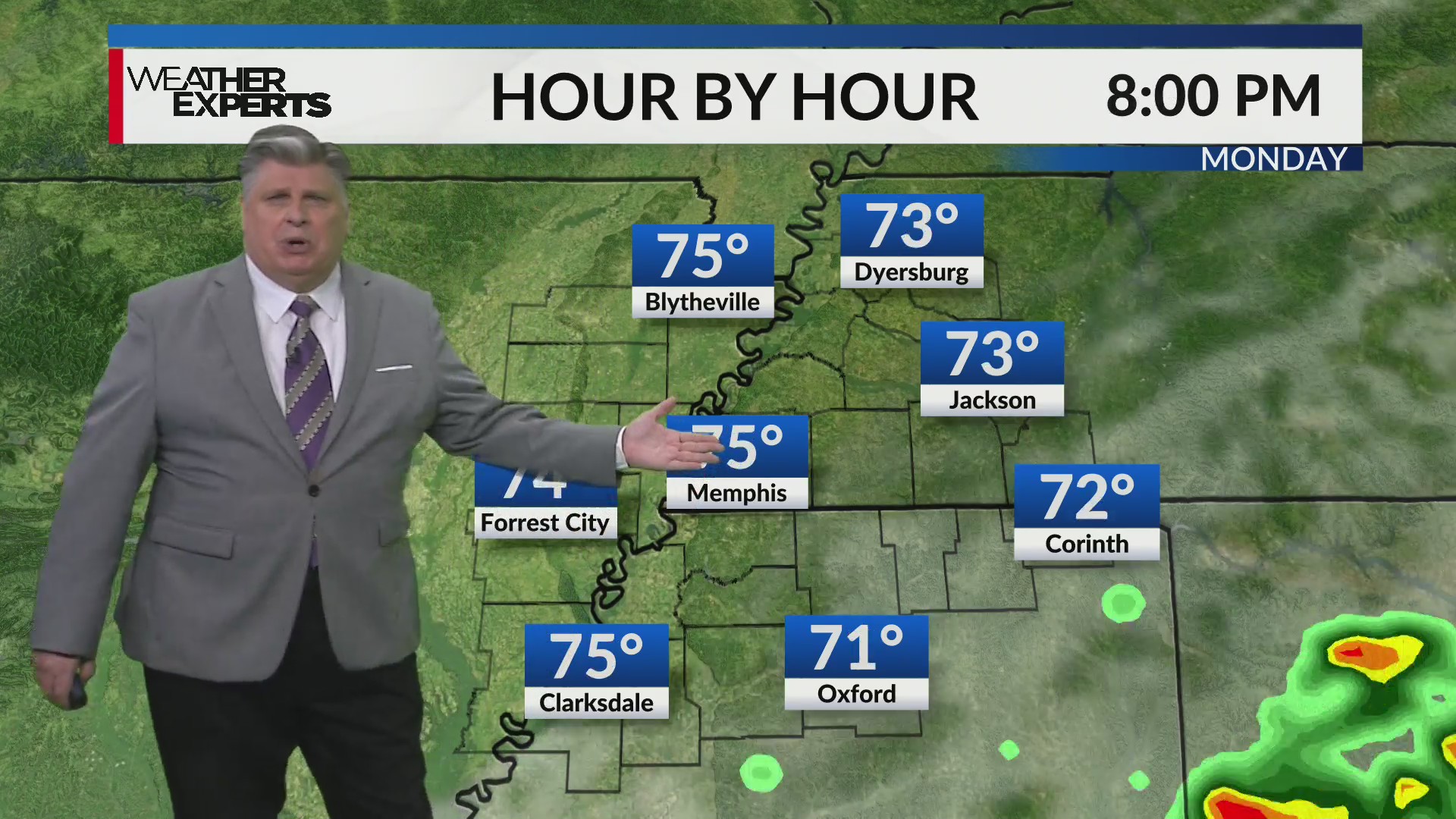 WREG Memphis Weather Monday April 21st – WREG.com
