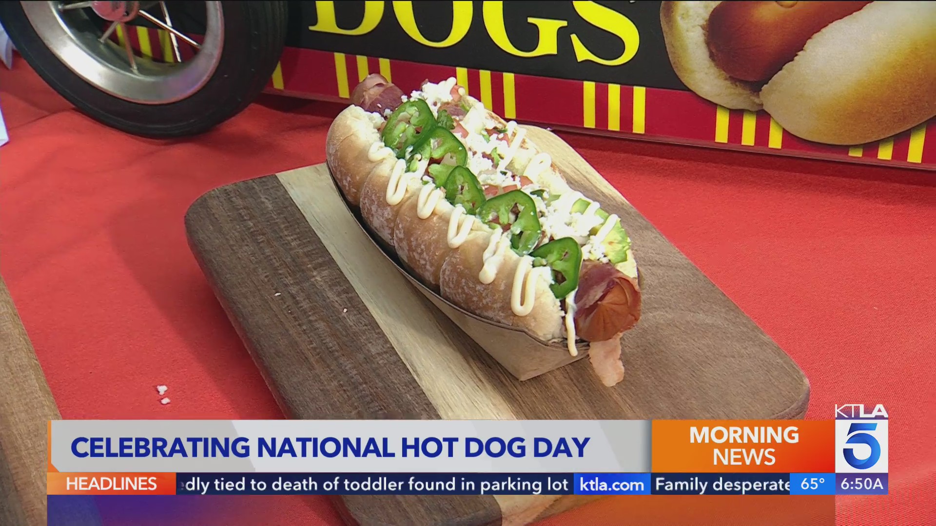 Aries Beef celebrates National Hot Dog Day – KTLA