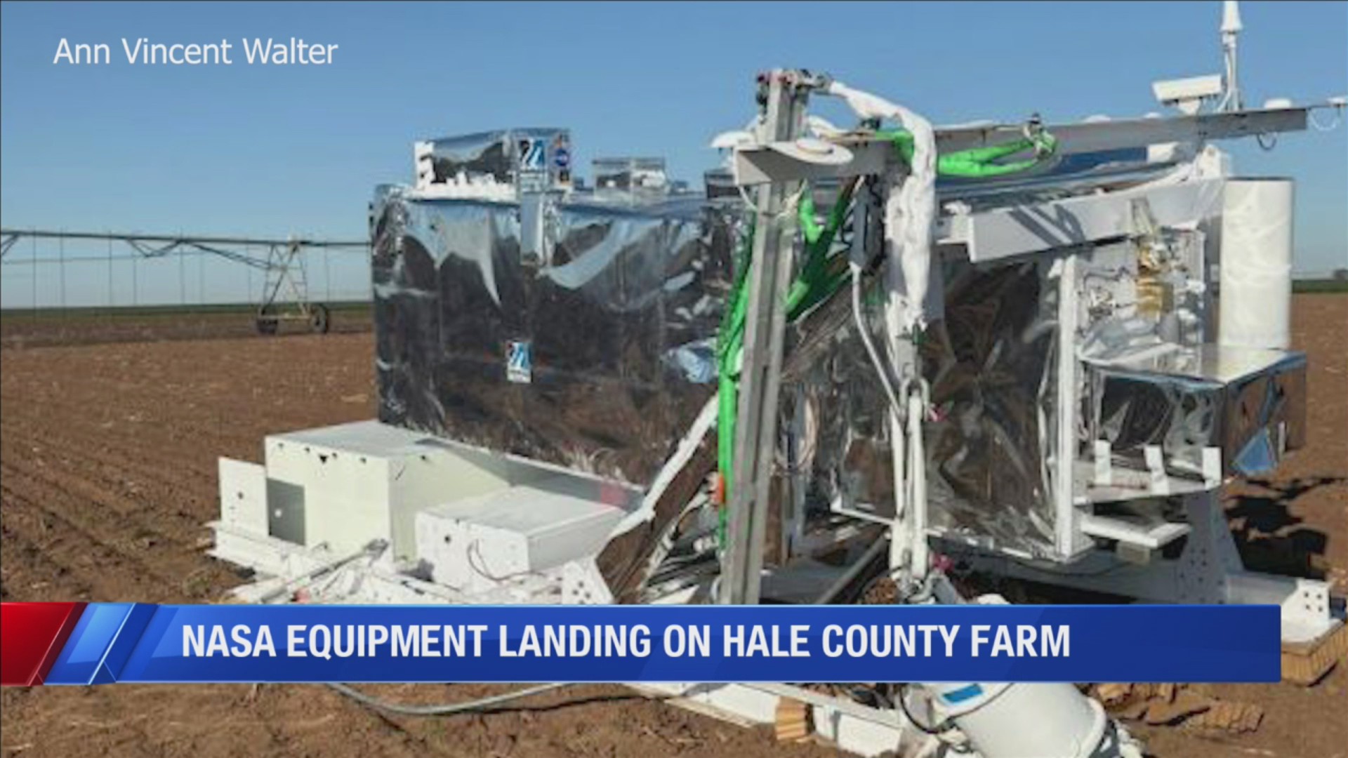 NASA equipment unexpectantly lands at Hale County farm – KLBK | KAMC ...