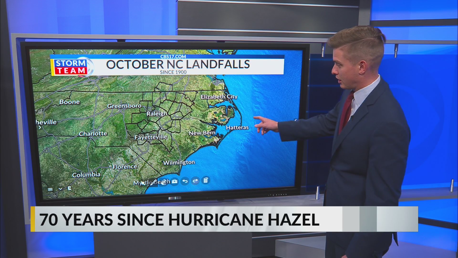 70 years since Hurricane Hazel – CBS17.com