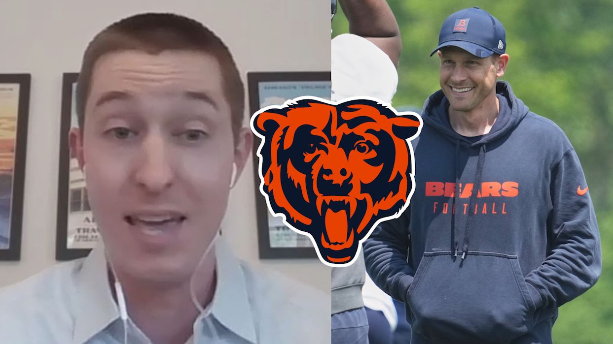 Sean Hammond on Ben Johnson pushing Caleb Williams at Bears minicamp ...