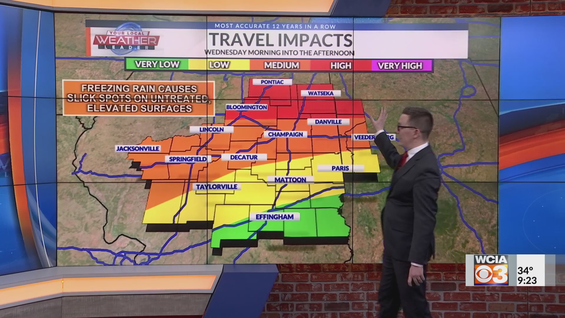 Jacob: “Freezing Rain to bring Impacts on Wednesday” – WCIA.com