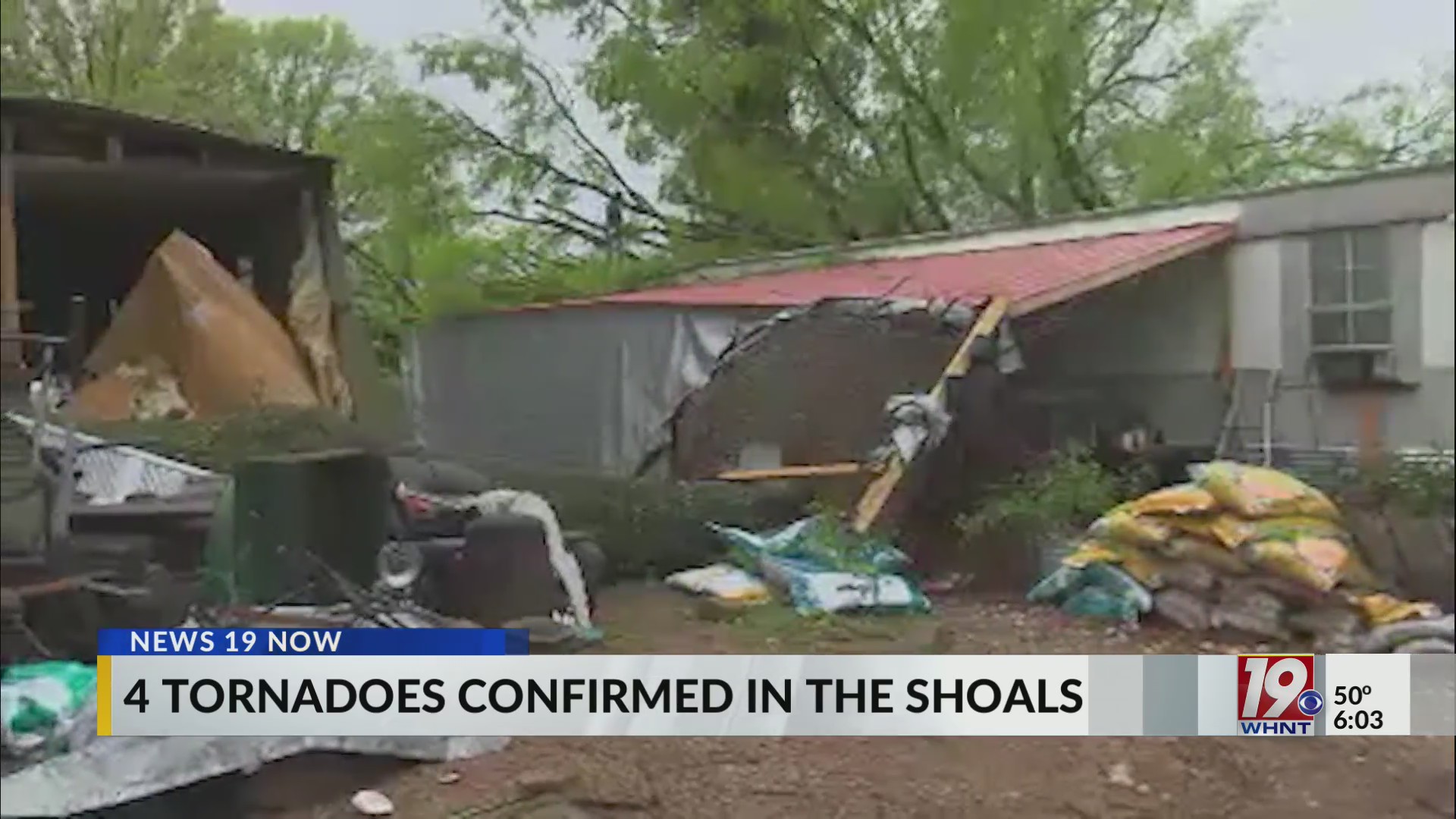 4 Tornadoes Confirmed in the Shoals | April 7, 2025 | News 19 at 6 p.m ...