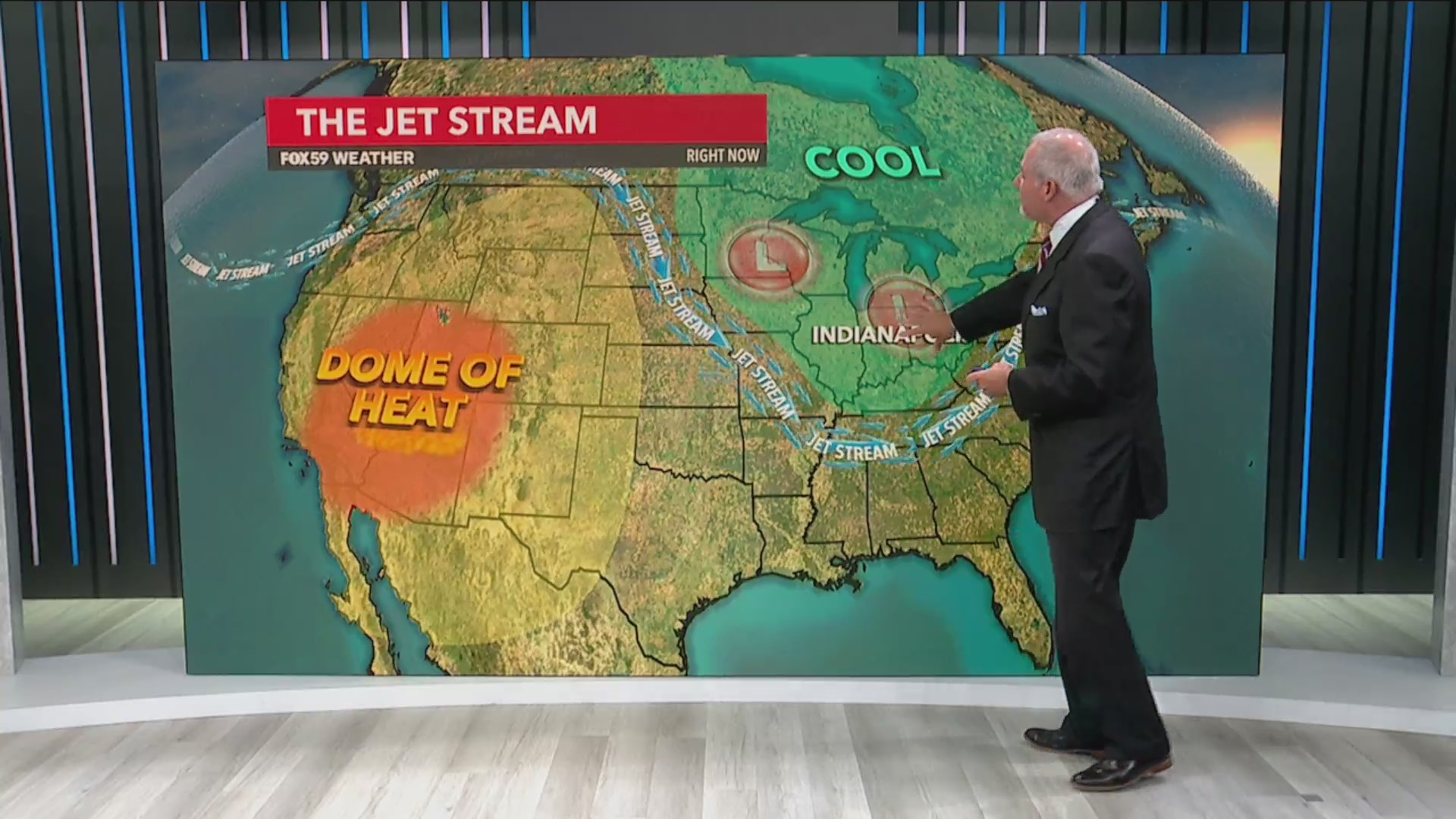 Showers linger Thursday evening, heat and humidity on tap soon – Fox 59