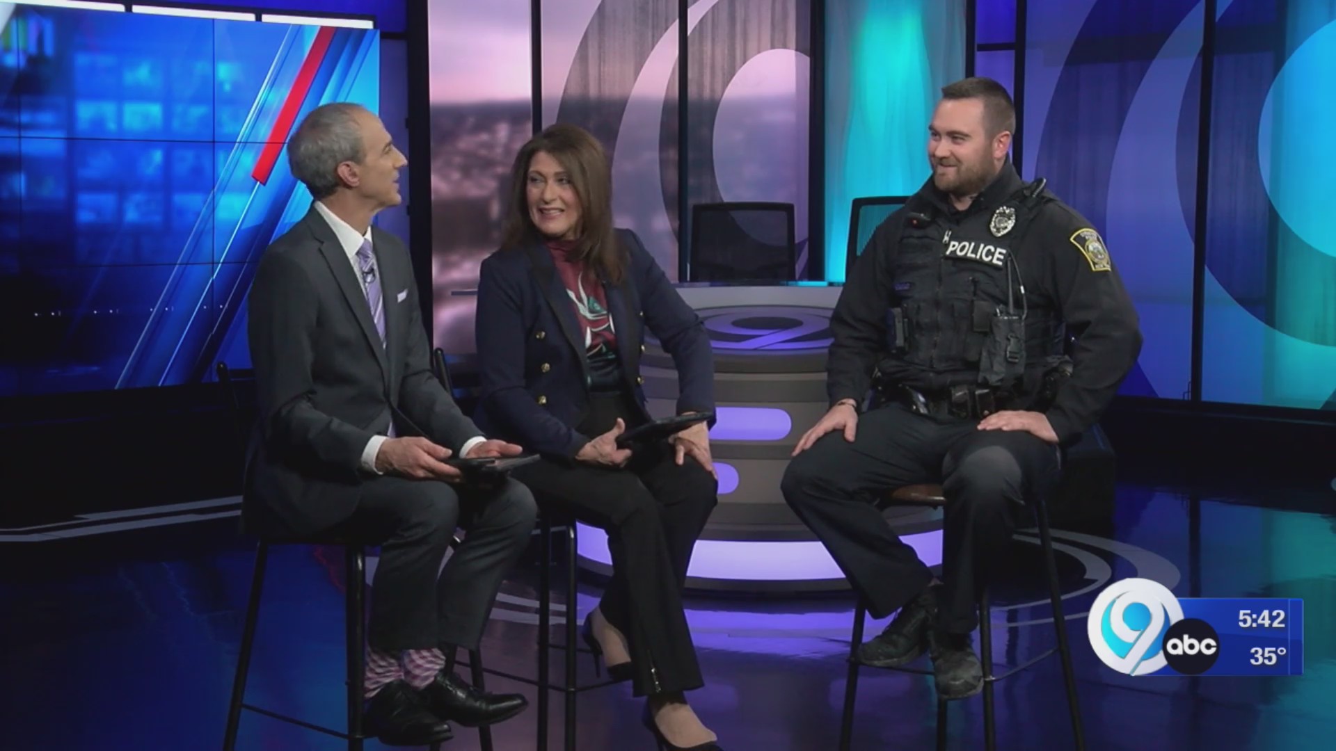 Interview with Syracuse Police Officer Grant Prudhomme on hockey game in memory of Michael ...