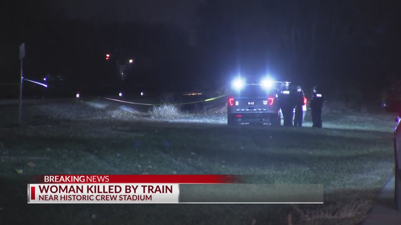 Woman struck by train found dead near Historic Crew Stadium – NBC4 WCMH-TV