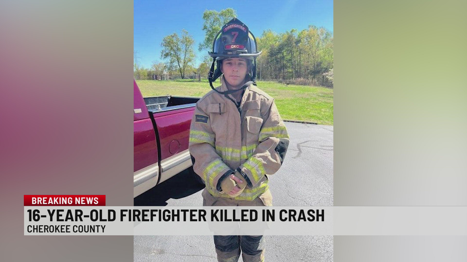 Teen, Volunteer Firefighter Killed in Crash – WSPA 7NEWS