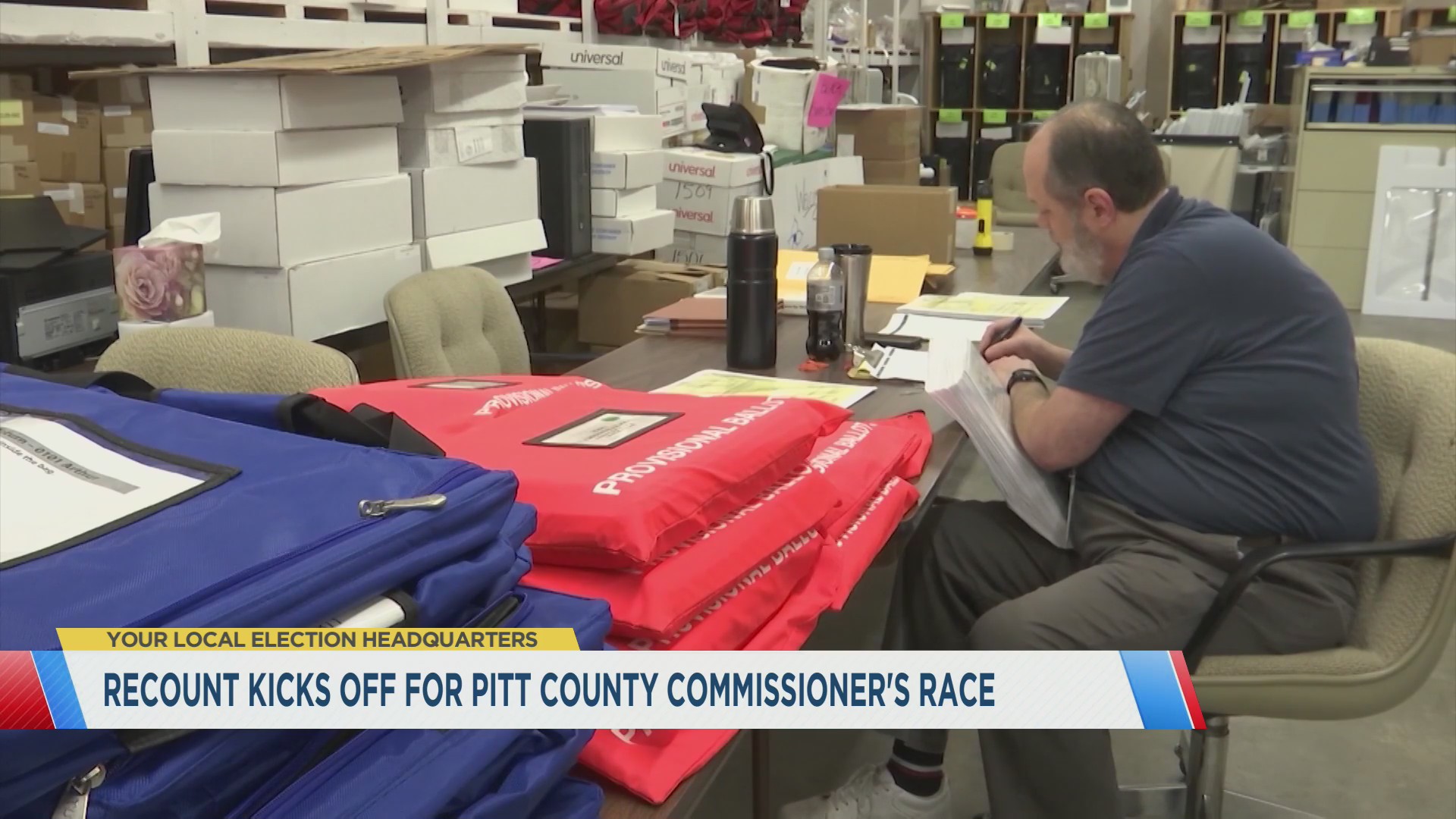 Recount officially underway in Pitt County District 5 race – WNCT