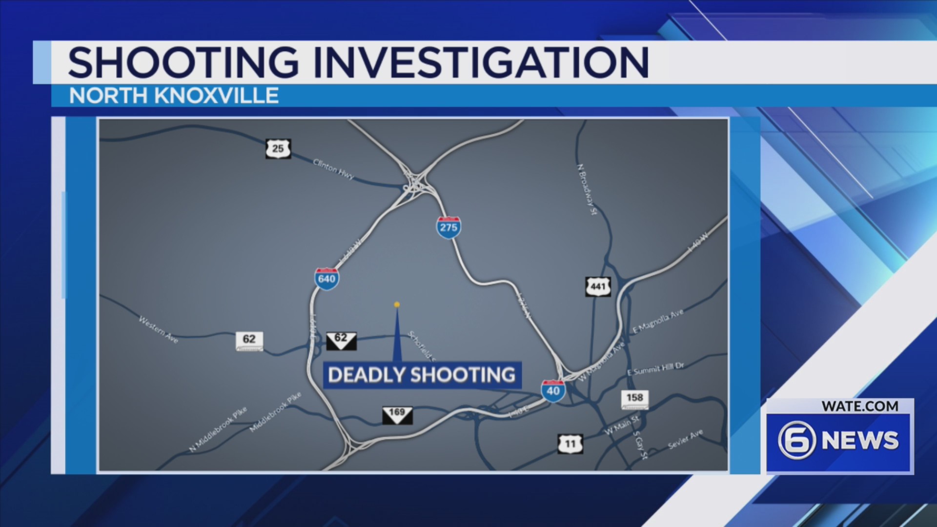 Fatal Shooting Investigation in Knoxville – WATE 6 On Your Side