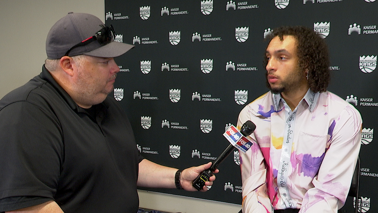 Kings draft pick Devin Carter sits down with FOX40 after arriving in ...