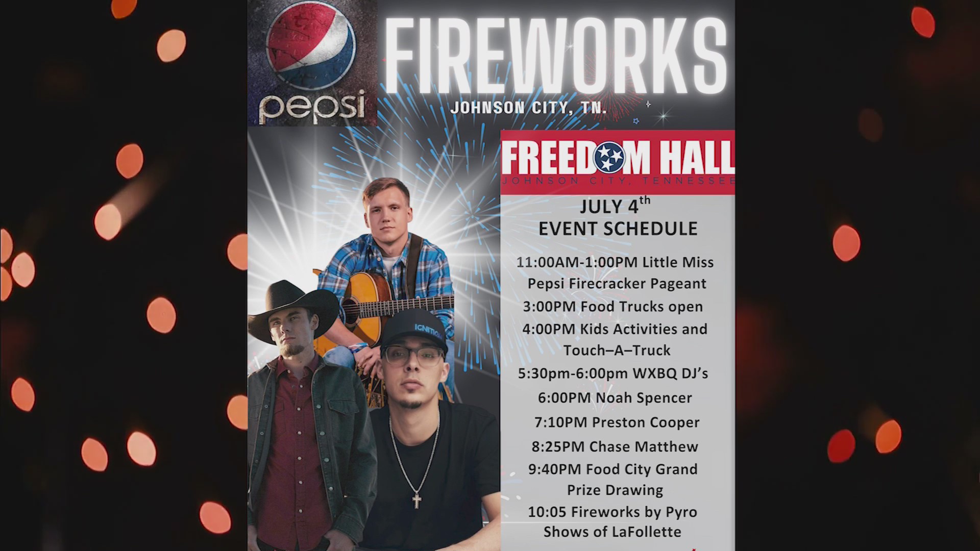 Daytime LIVE ahead of 2025 Pepsi Independence Day Fireworks Celebration ...