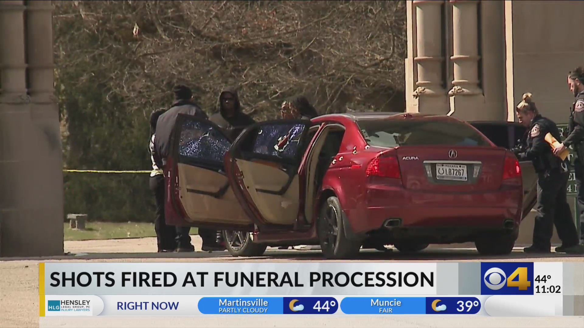 Shots fired at funeral procession bound for Crown Hill Cemetery – Fox 59