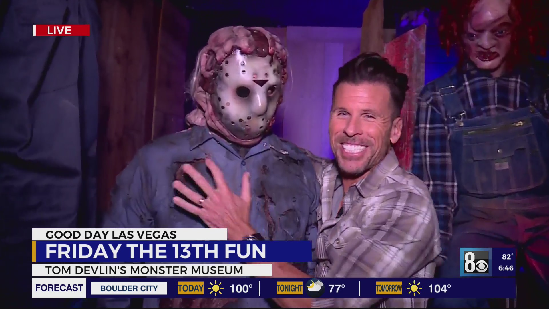Killer day at the monster museum in Boulder City – KLAS