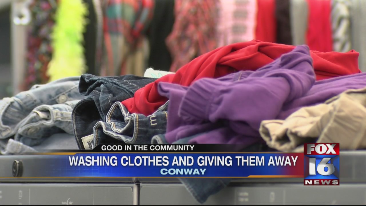 Conway man gives back hundreds of loads of clothes to his community ...
