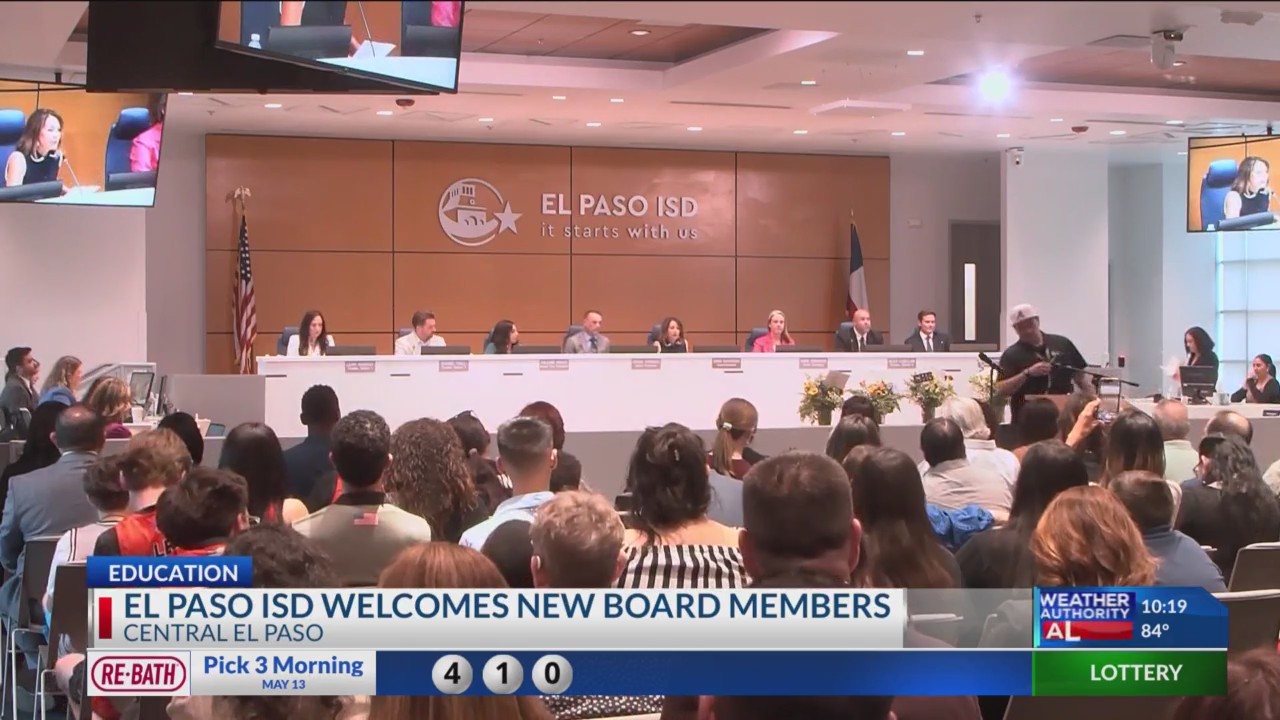 EPISD swears in new board members, elects officers – KTSM 9 News