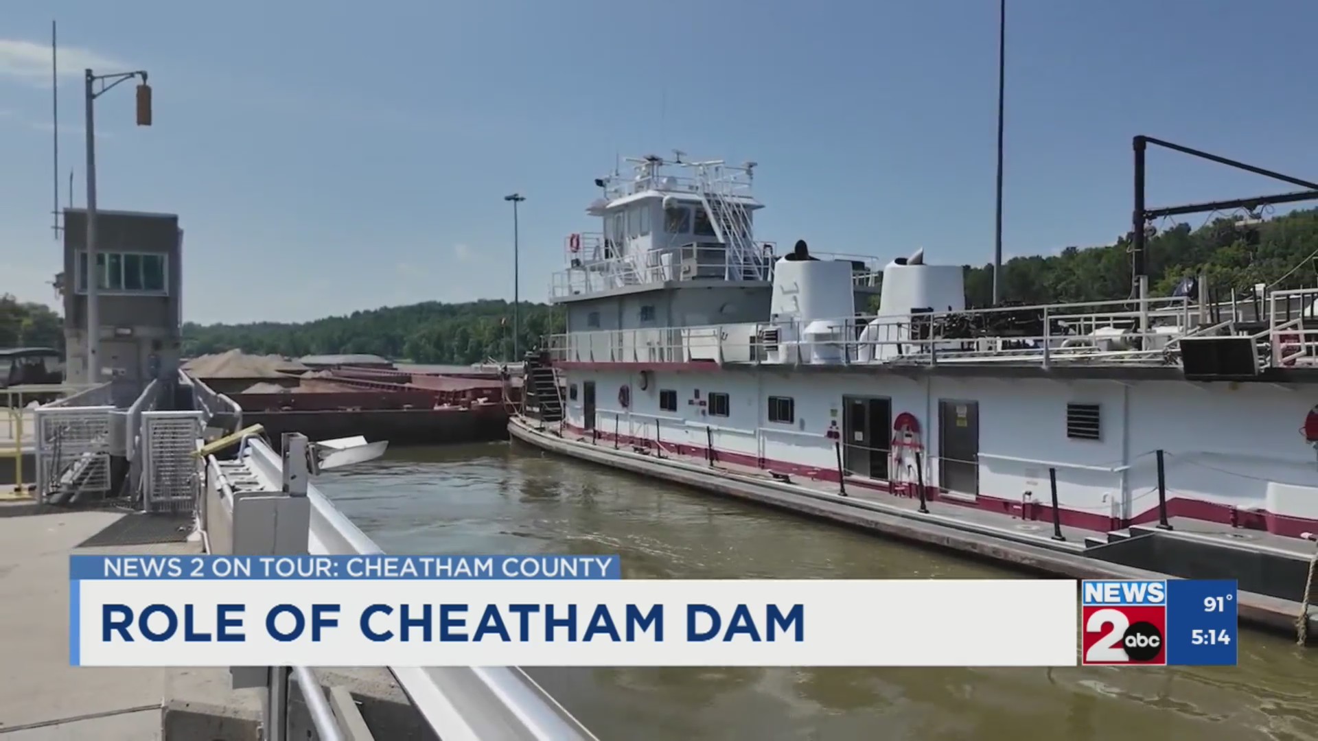 Cheatham Dam provides commerce and recreation – WKRN News 2