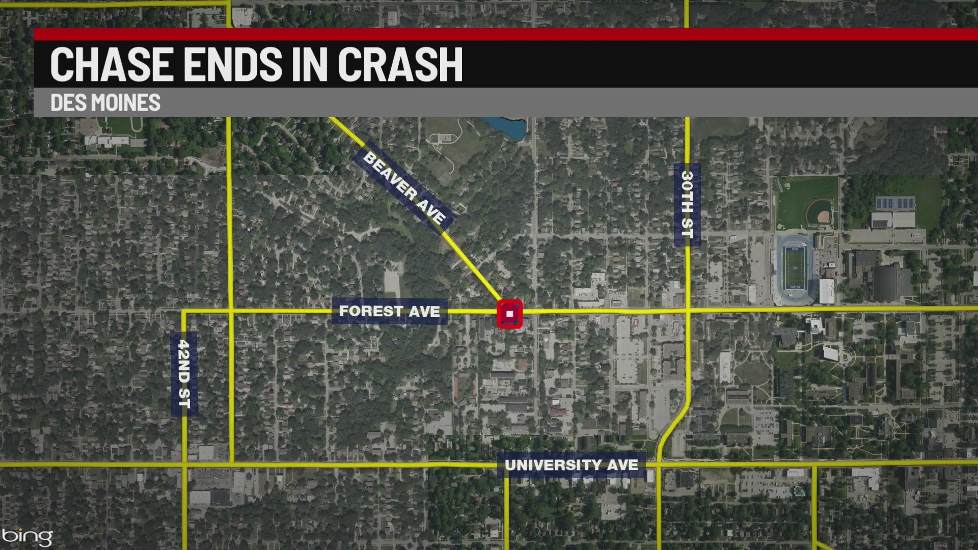 Des Moines stolen car chase ends in crash, teen’s arrest – who13.com