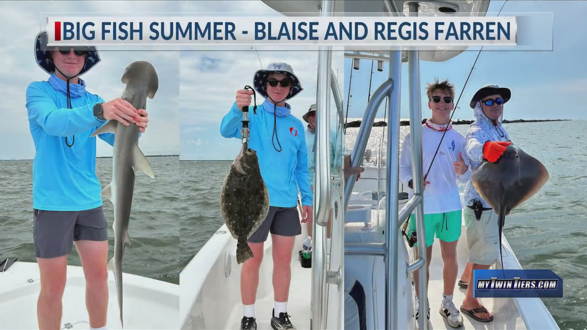 Big Fish Summer – Blaise and Regis Farren’s memorable day in South Carolina – WETM – MyTwinTiers.com