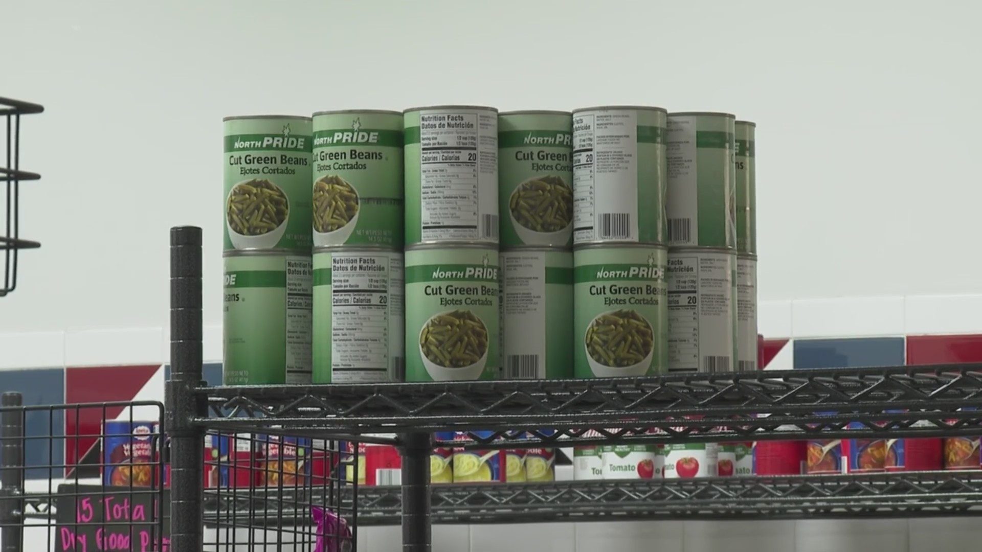 MSU Denver students asking for donations to the campus food pantry as ...