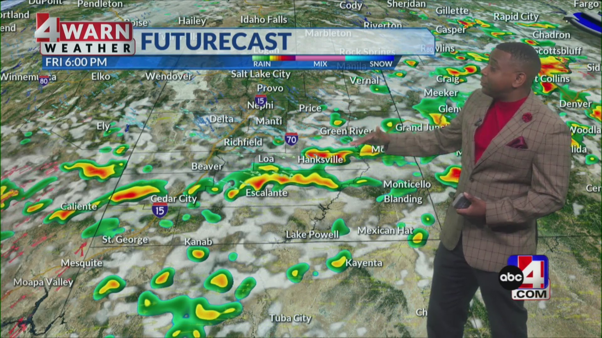 Scattered showers, thunderstorms for Utah’s Friday – ABC4 Utah