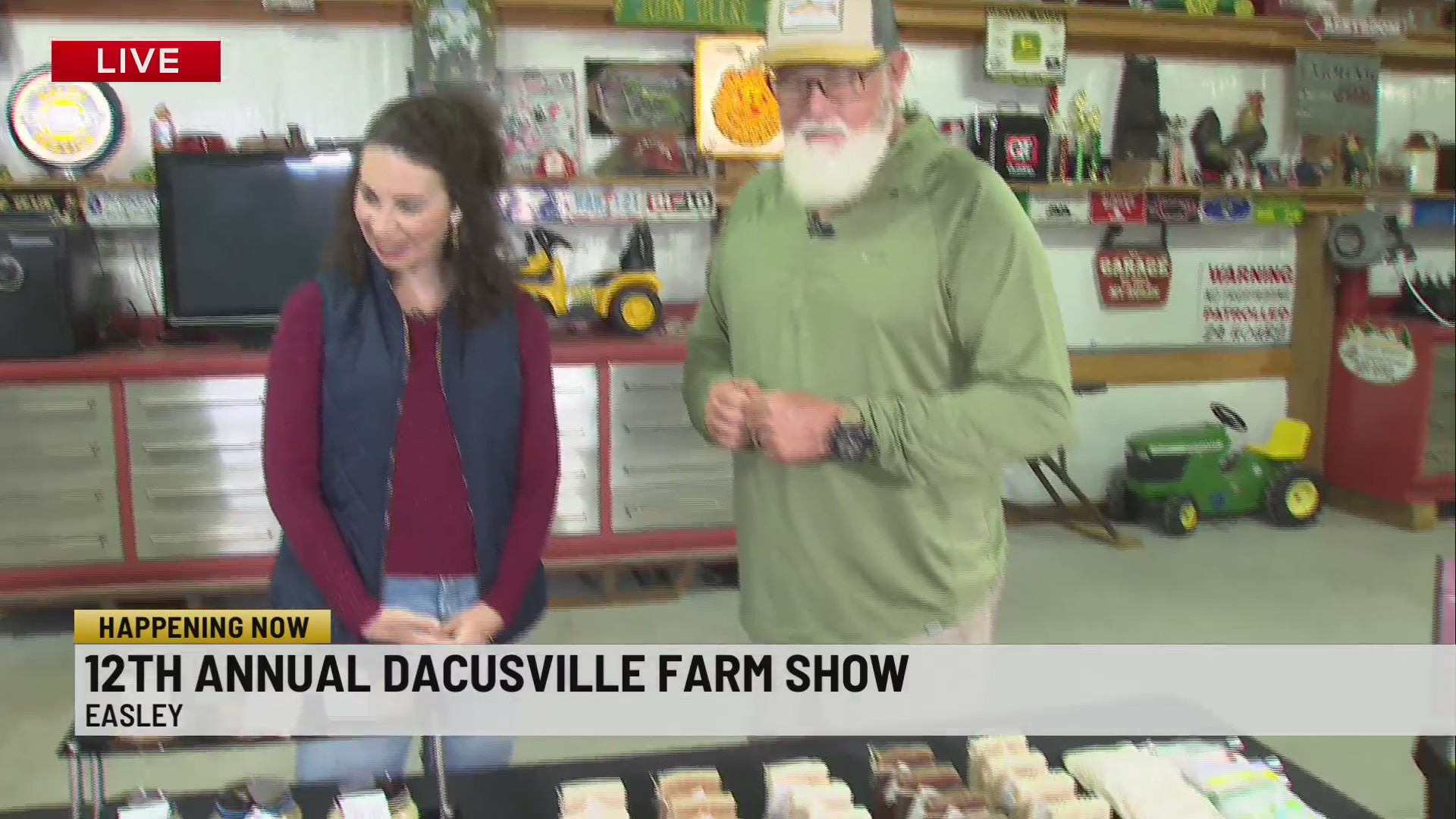 2025 Dacusville Farm show back with 250+ tractors, food and music ...