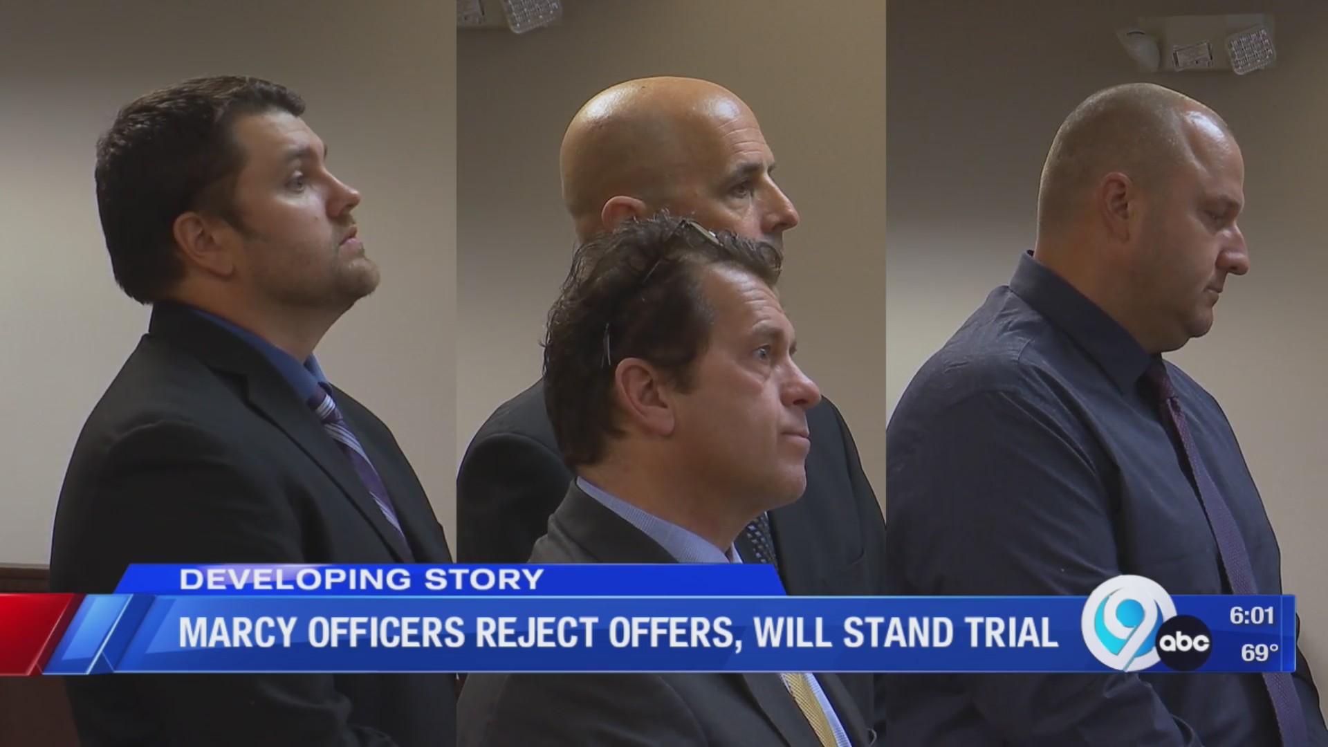Marcy officers reject offers, will stand trial – WSYR