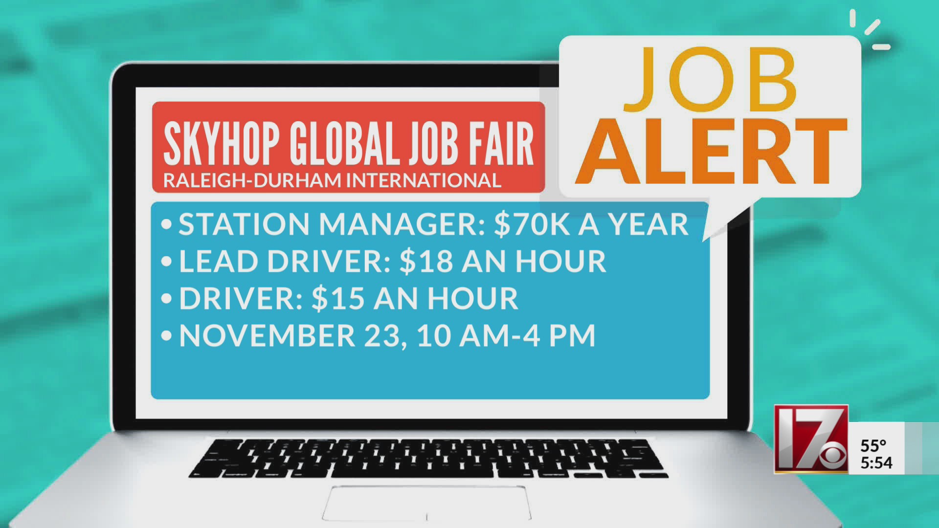 SkyHop Global is hiring at job fair as demand increases at RDU – CBS17.com
