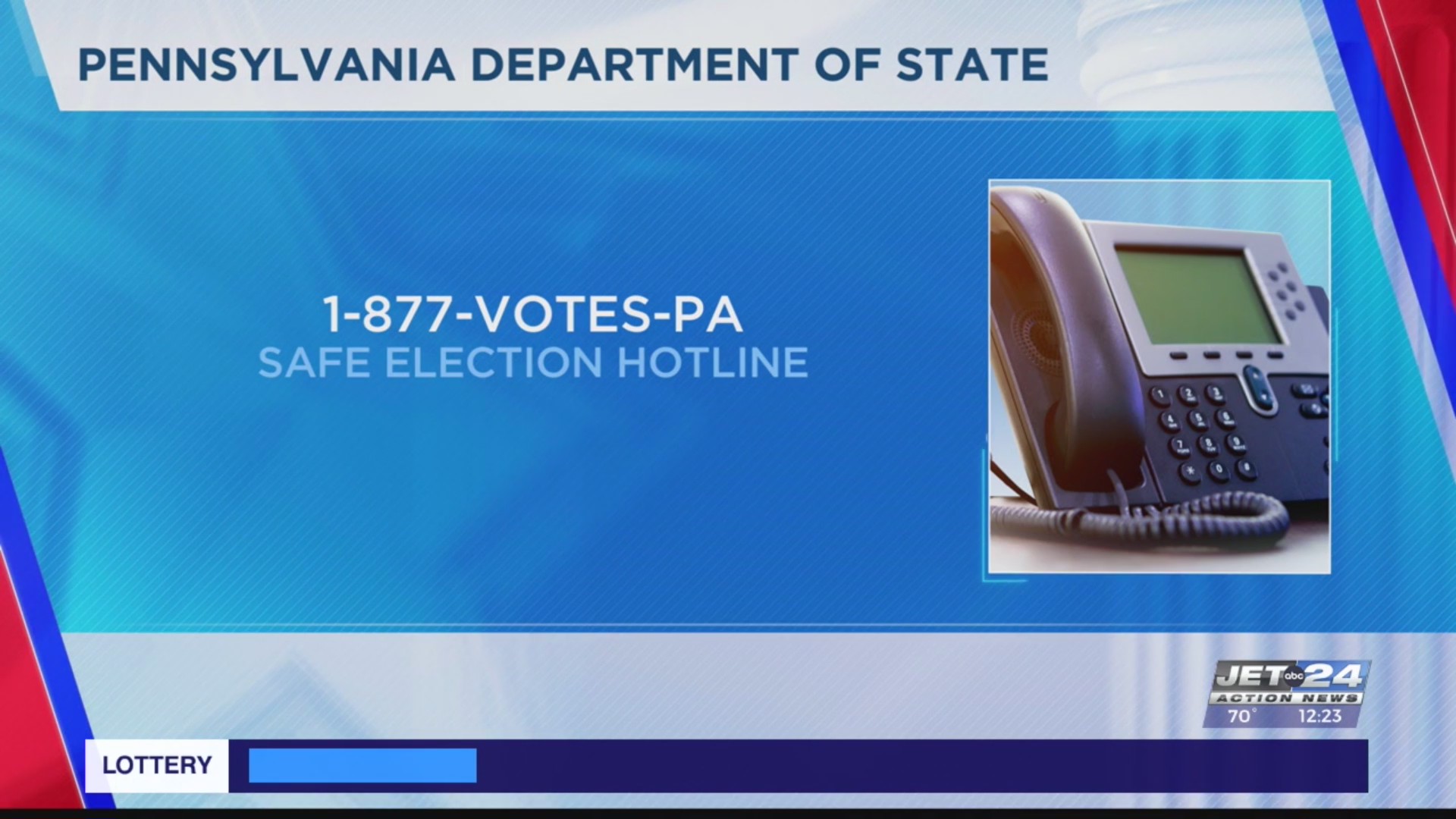 Safe election hotline created to better protect PA voters – WJET/WFXP ...