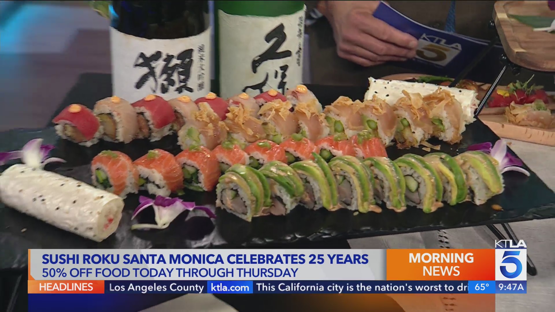 Sushi Roku Santa Monica celebrates 25th anniversary – KTLA